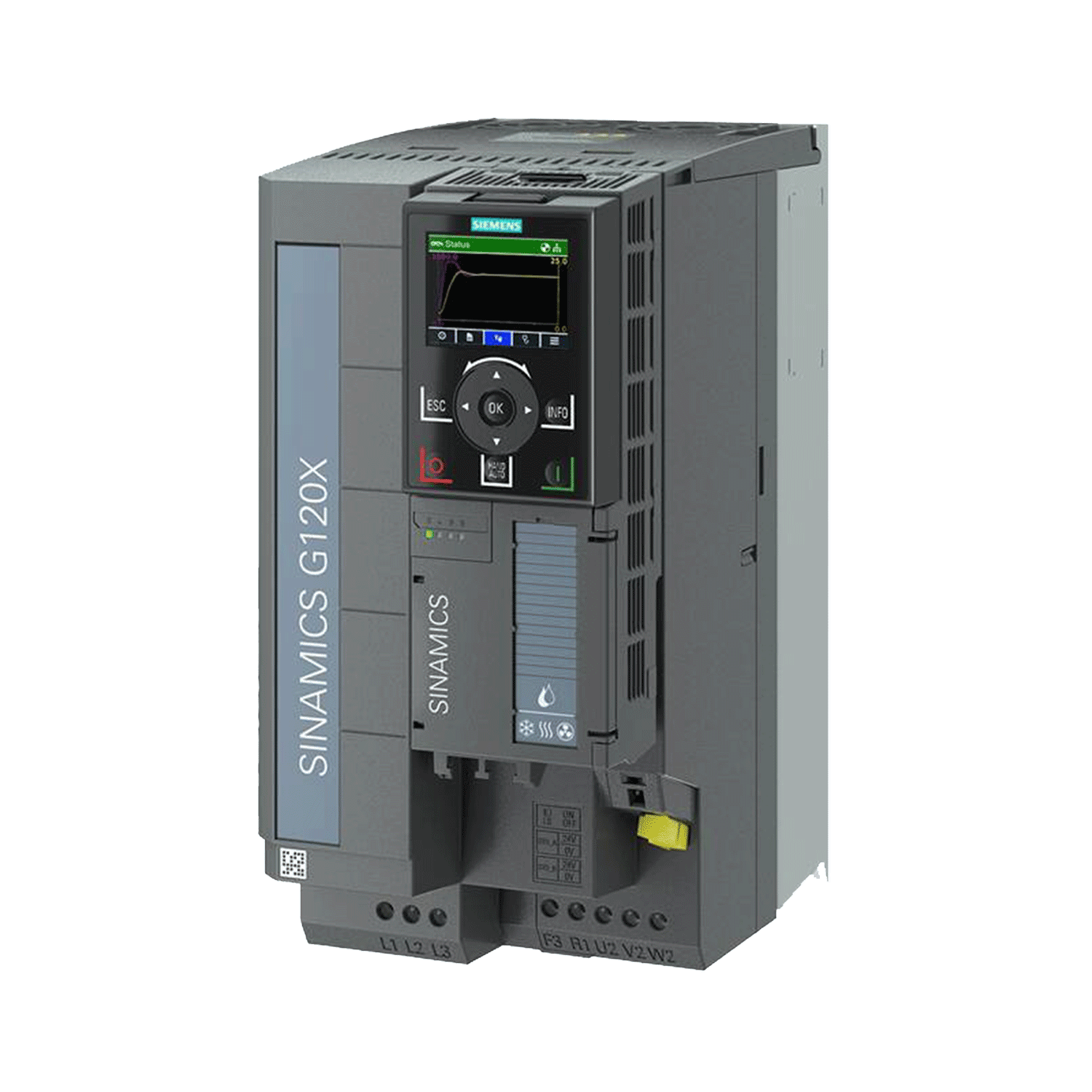 VARIADOR G120X 15HP TRIFASICO 440 VAC COMUNICACIÓN PROFINET, ETHERNET ...